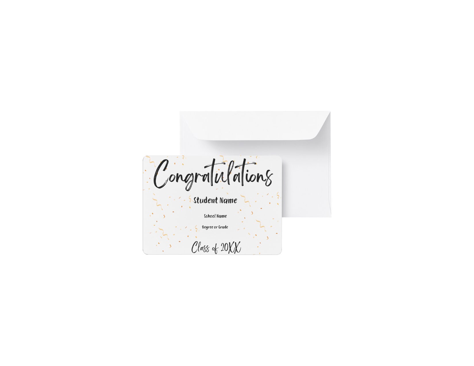 Personalized Graduation Card | Custom Graduation Gift, Congratulations ...