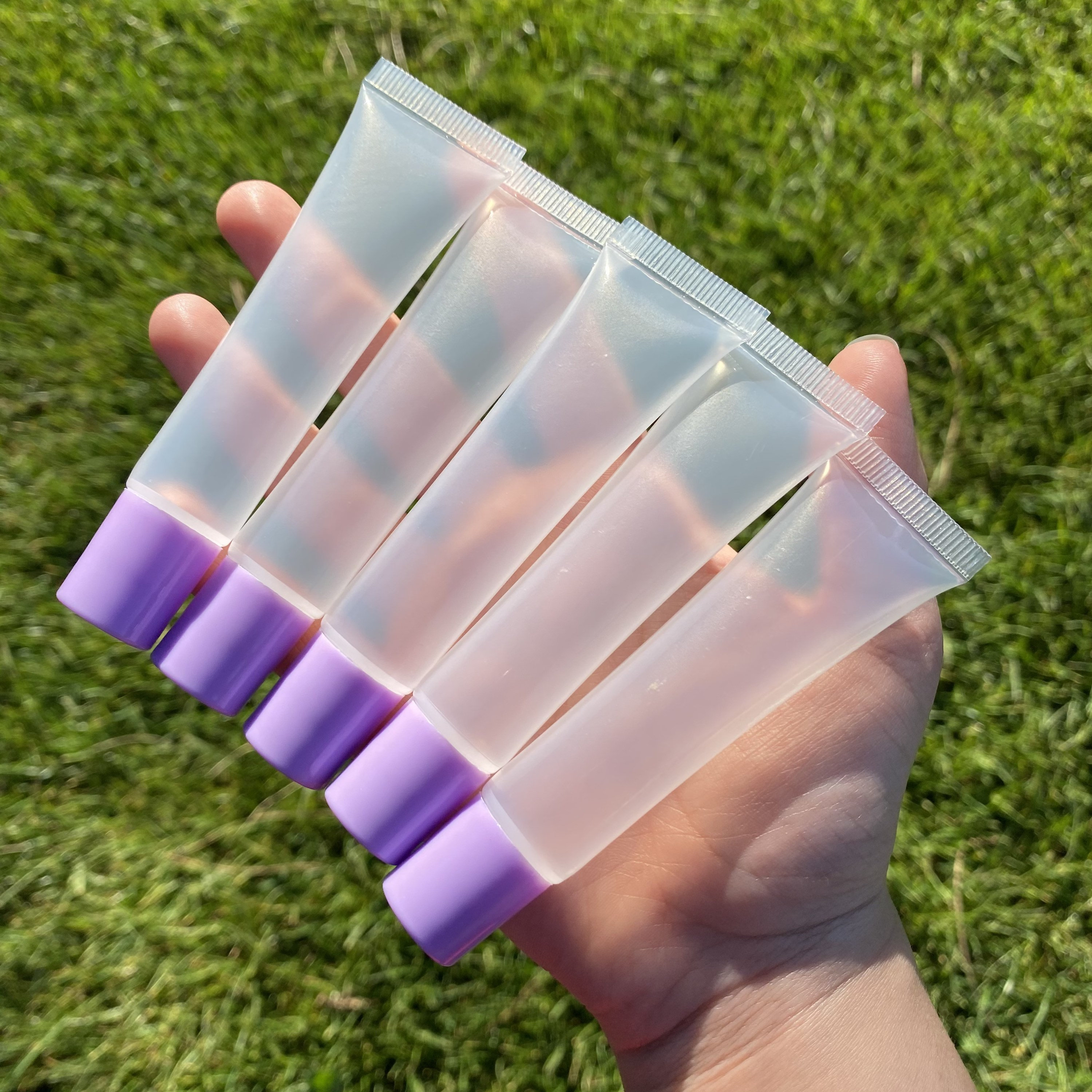 10pcs Empty Squeeze Tubes With Colorful Caps 15ml | Etsy