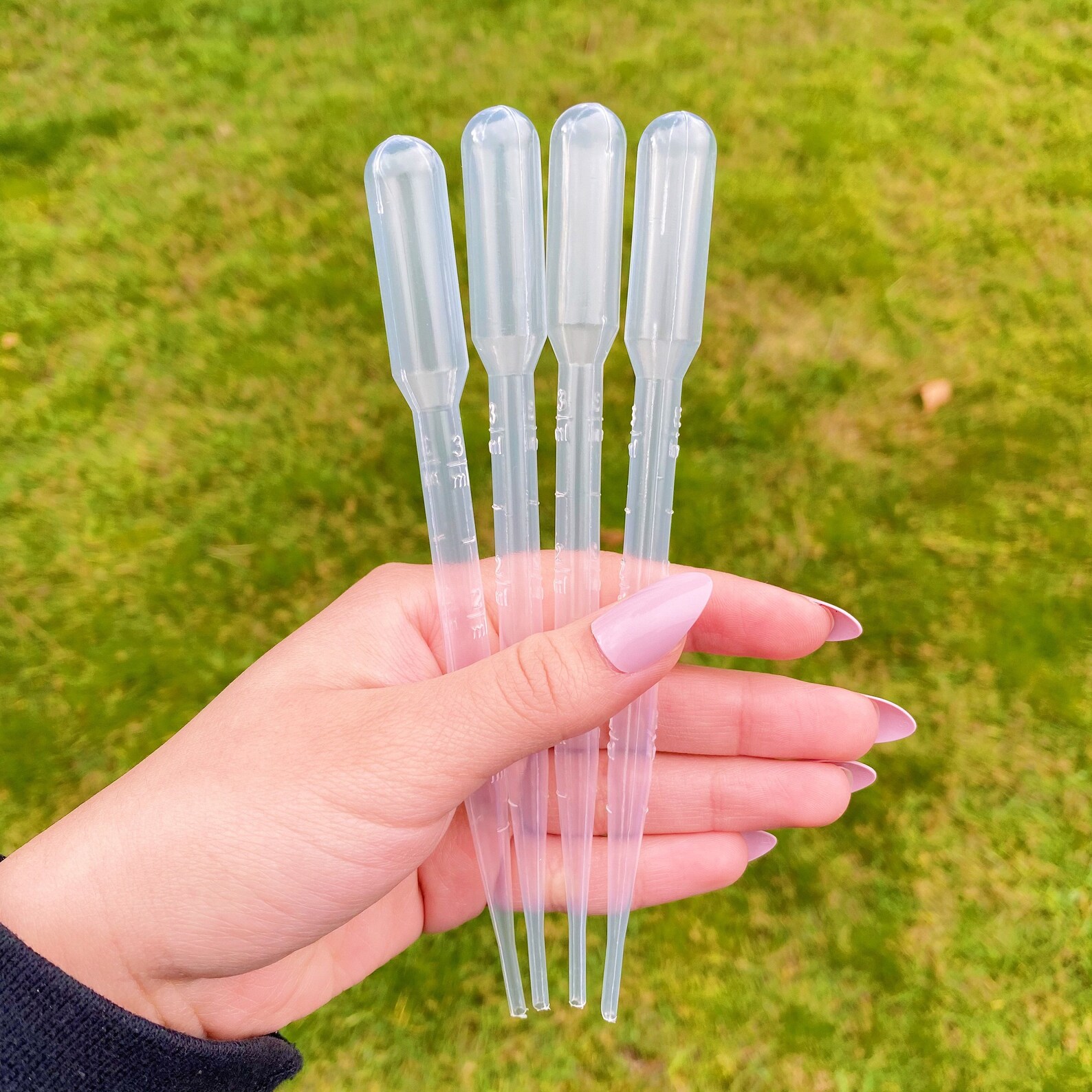 3ml Plastic Pipettes Disposable Dropper, Transfer Liquids, Essential ...