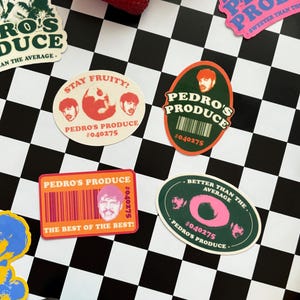 Pedro's Produce Fruit Sticker Packs - Etsy