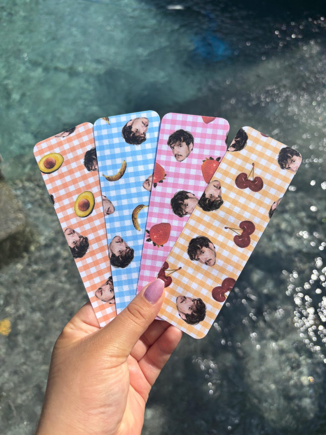 Pedro's Produce Pattern Laminated Bookmark - Etsy