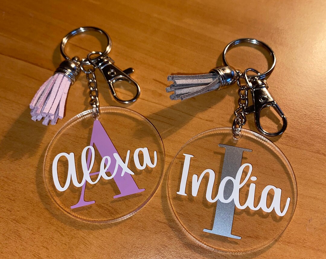 Personalised Key Rings - Etsy