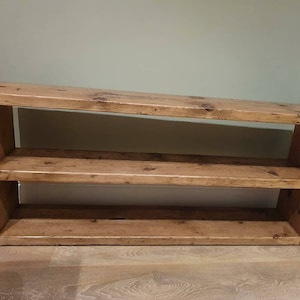 Handmade Rustic Shoe Rack Solid Reclaimed Wood - Etsy