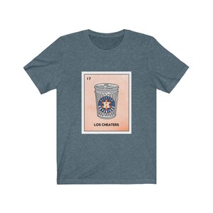 Houston Asterisks Mexican Loteria T-shirt: Los Cheaters. Funny Spanish ...
