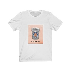 Houston Asterisks Mexican Loteria T-shirt: Los Cheaters. Funny Spanish ...