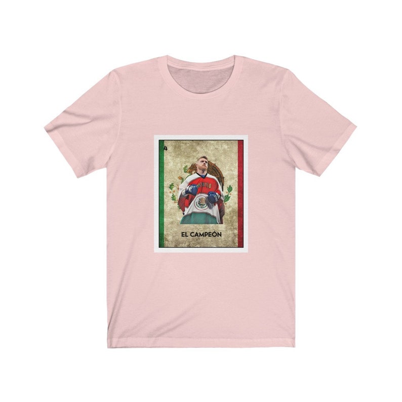Canelo Alvarez Mexican Loteria T-shirt: El Campeón. Mexican - Etsy