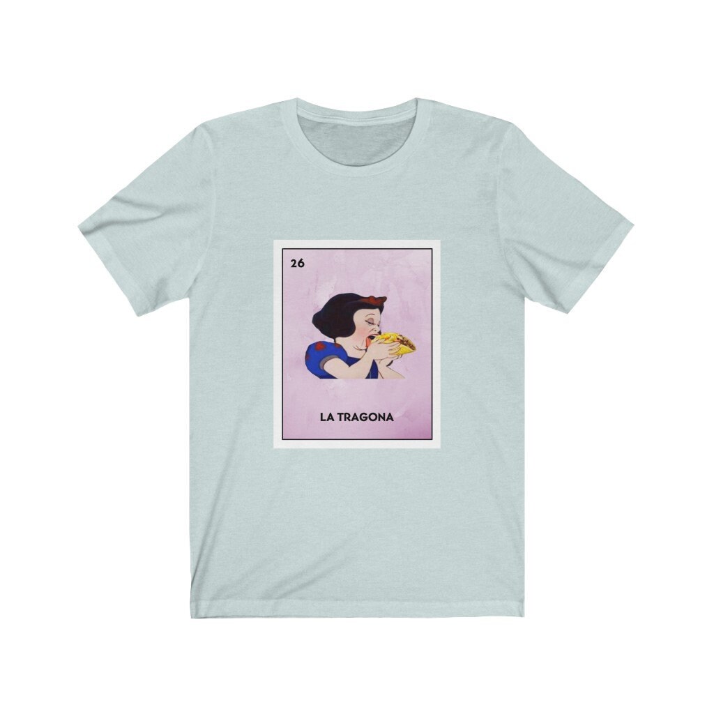 La Tragona Mexican Loteria T-shirt. Funny Spanish Shirt. Adult | Etsy