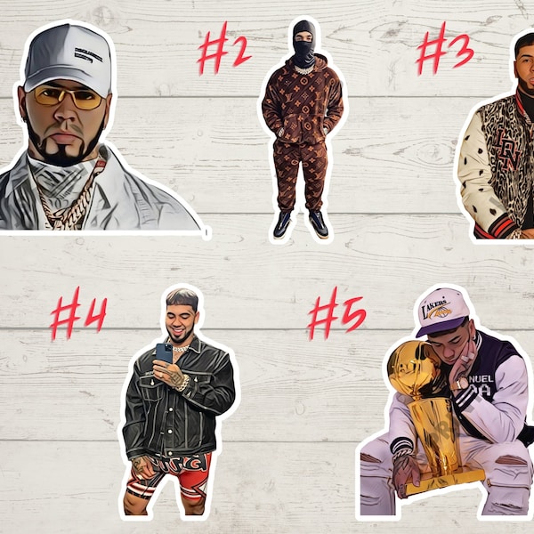 Anuel Stickers - Etsy