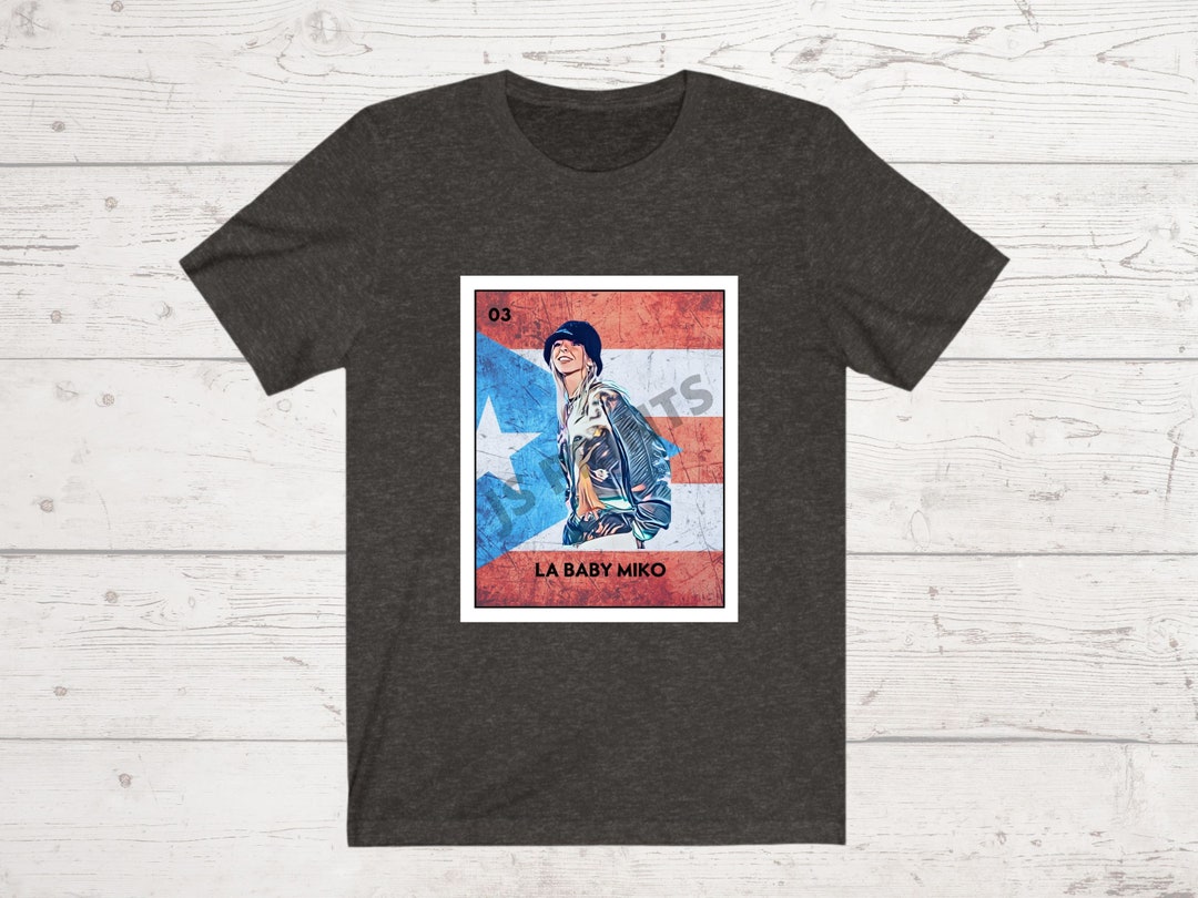 Young Miko Mexican Loteria T-shirt: La Baby Miko. Trap Kitty. Young ...