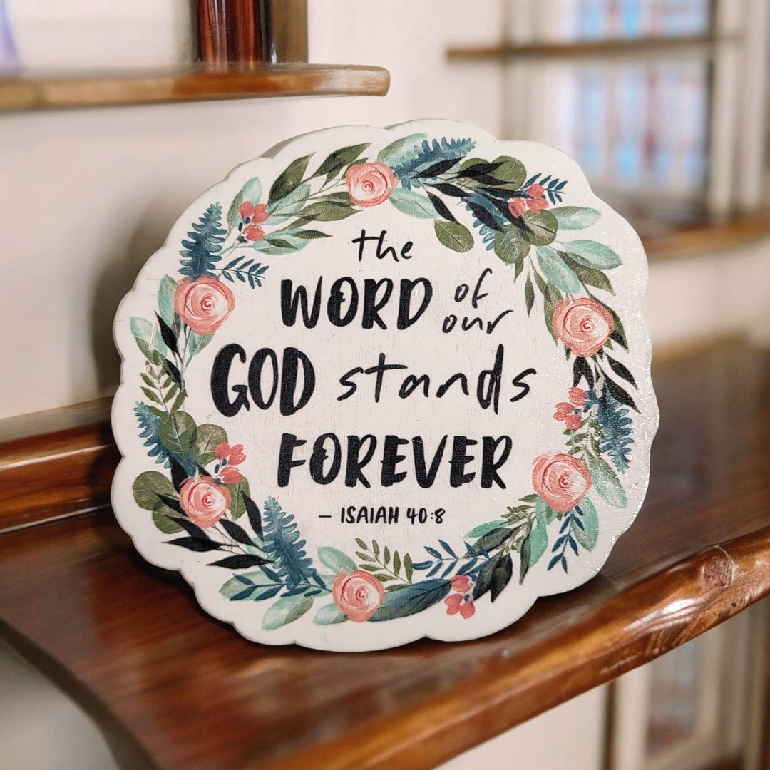 Bible Verse Wooden Refrigerator Magnets | Kitchen Decor | Scripture ...