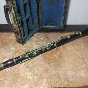 Antique Vintage 100 Year-old Clarinet Czecho-slovakia - Etsy