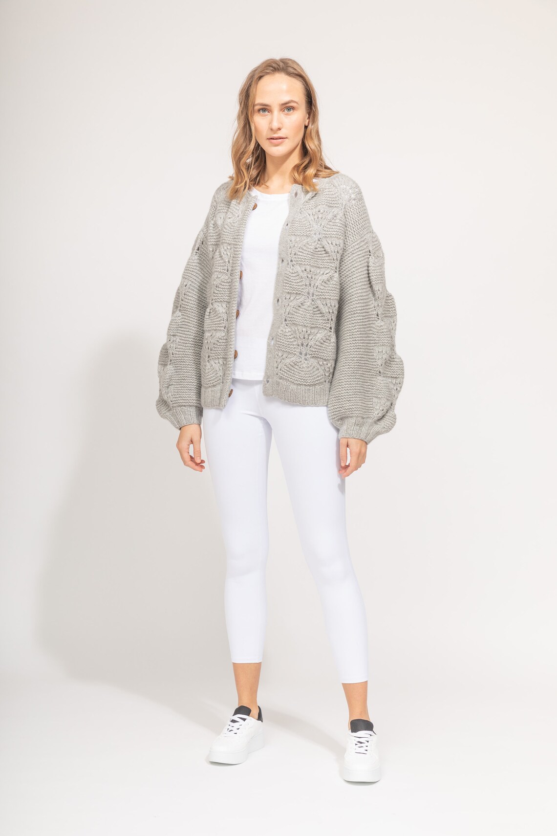 Eco-friendly Cashmere Sweater Undyed Yarn Hand Knitted - Etsy