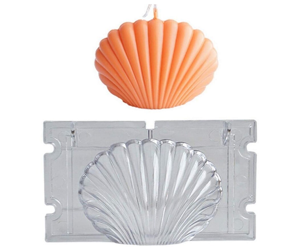 Seashell Candle Mold: Handmade Wax Scented Candles Aromatherapy Plaster ...