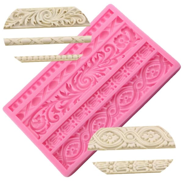 Fondant Cake Molds Borders - Etsy