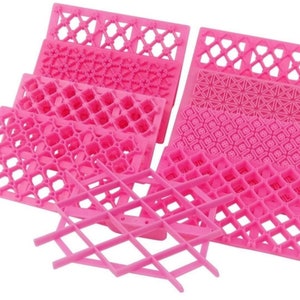 9pcs/set Embosser Fondant Cake Baking Sugarcraft Decorating - Etsy