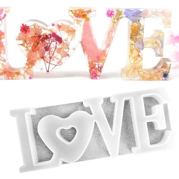 Silicone Love Word Molds - Etsy