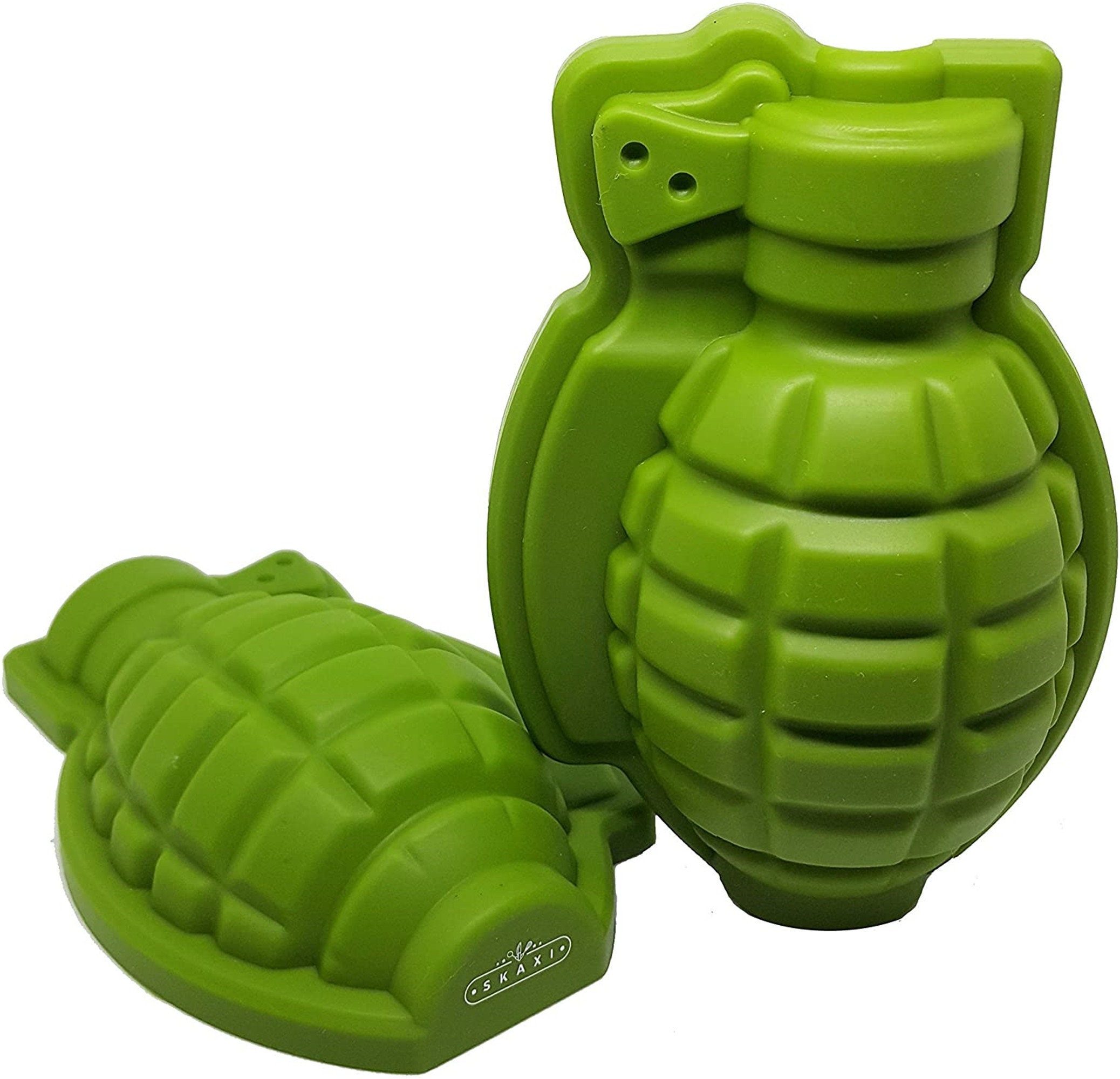 3D Grenade Silicone Mold Set of 2 Large Ice Cube for Whiskey - Etsy