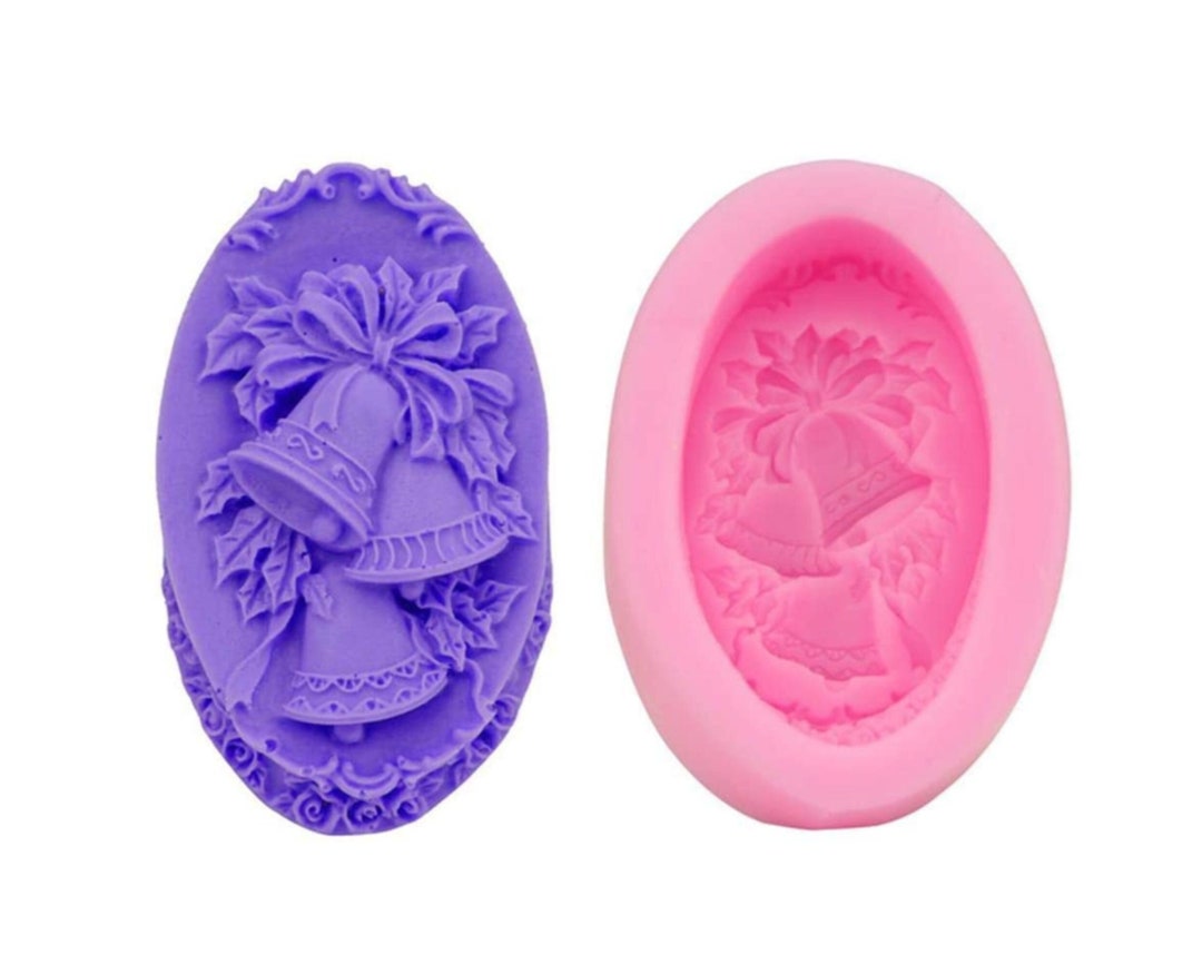 Christmas Bell Silicone Mold: DIY Chocolate, Candy, Cake Decoration ...