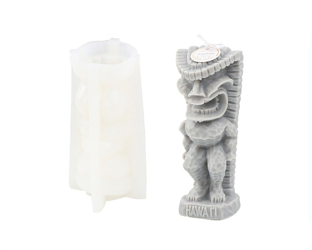 Cultural Sculpture Candle Mold Totem Silica Gel Mold Gypsum Sugar ...