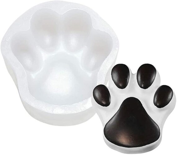 DIY Large Pet Paw Resin Casting Mold Dog Paw Silicone Mold for - Etsy