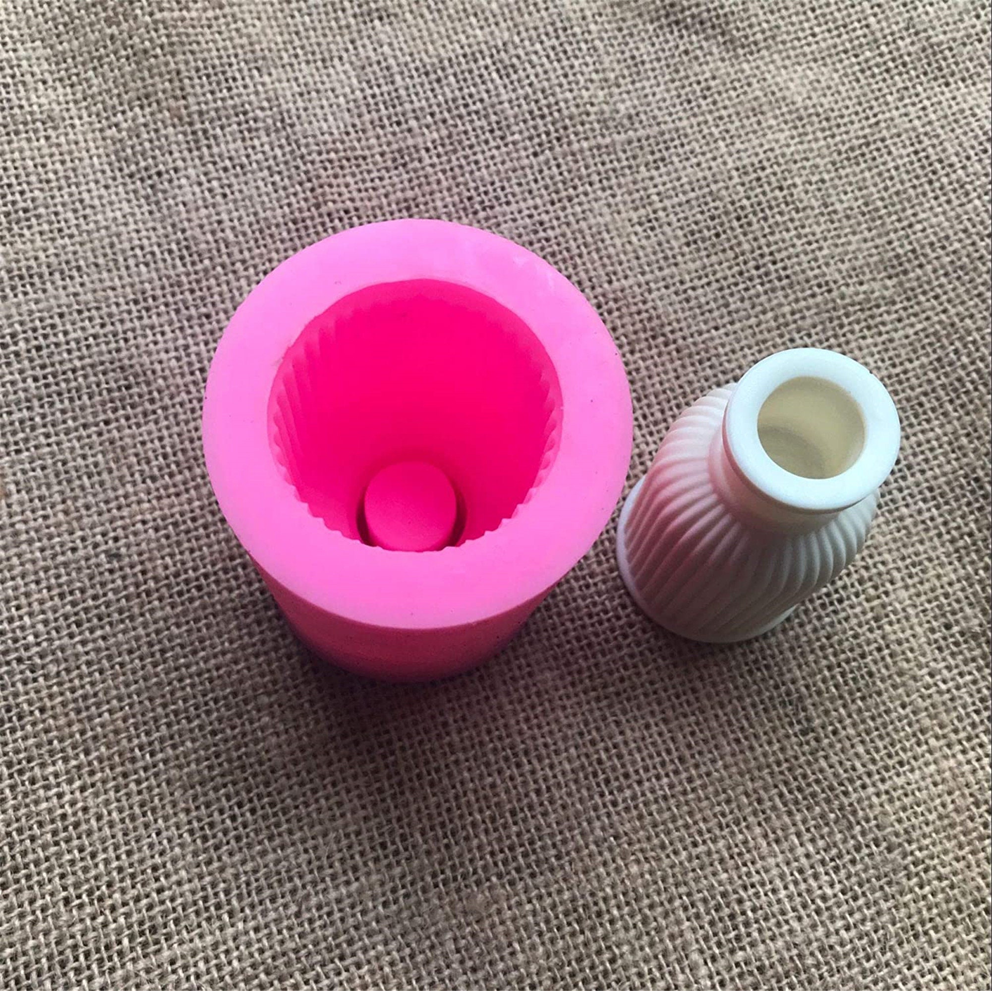 3D Flower Vase Silicone Mold Flower Pot Concrete Resin Casting | Etsy