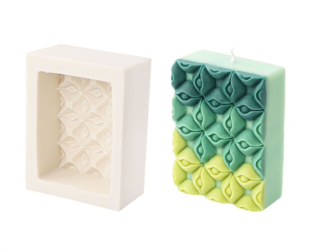 Rectangular Candle Mold Eye Pattern Plane Handmade Soap Mold Gypsum ...
