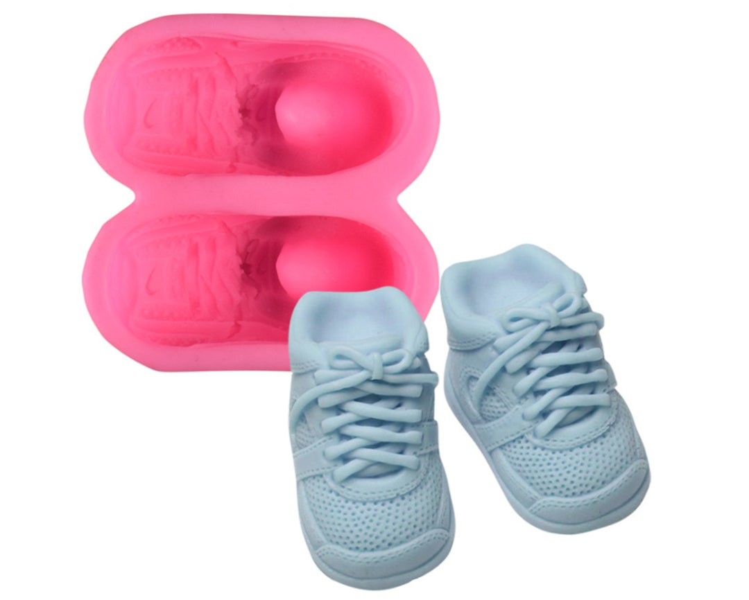 Silicone Molds 3D Sneaker, Shoes Shape Craft Art Silicone Resin Molds ...