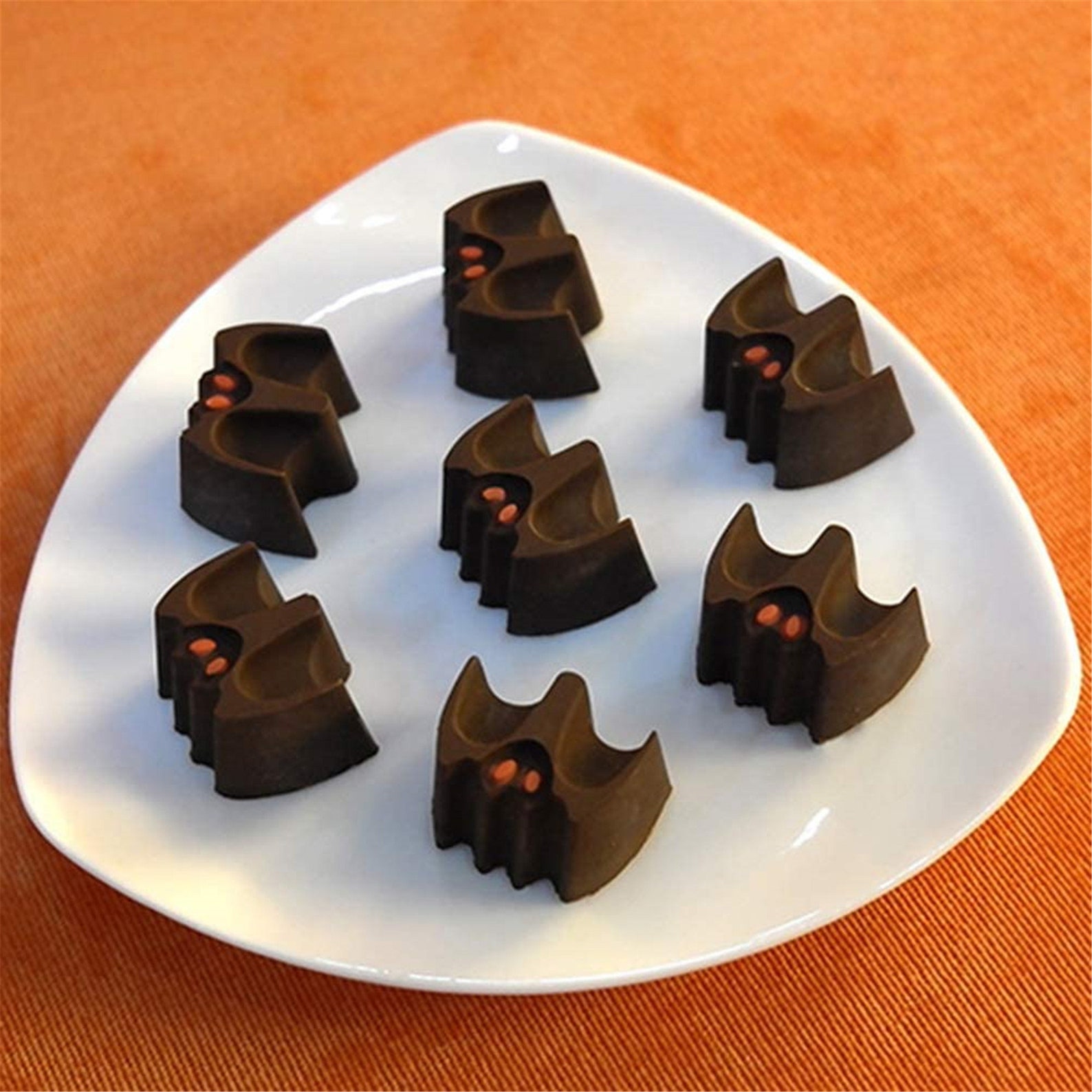 2pack Halloween Bat Chocolate Candy Molds Bat Silicone Fat - Etsy
