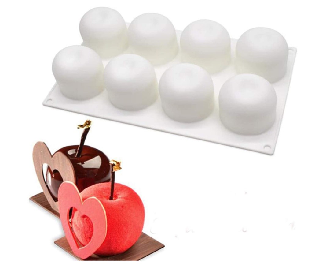Silicone Molds Baking for Mousse Cake, 3D Baking Molds Dessert Molds ...