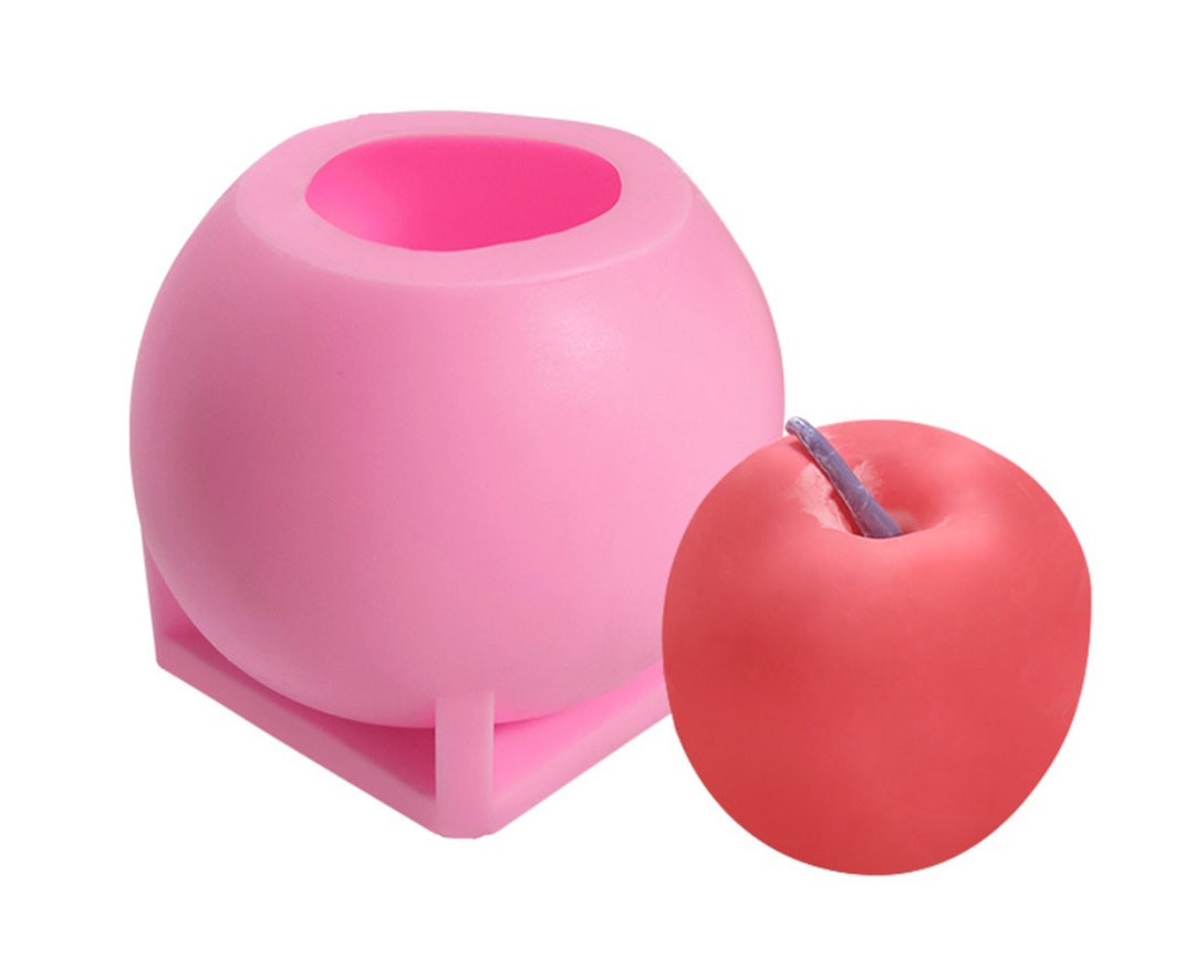 Silicone Apple Mold Mousse Cake Candle Soap Making Tool - Etsy