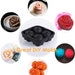 Rose Ice Cube Trays, 4 Cavity Silicone Rose Ice Ball, Easy Release ...