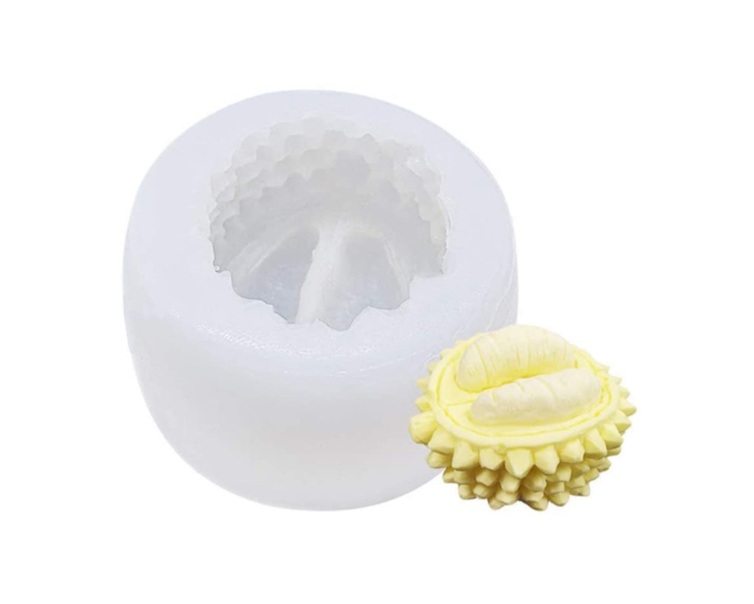3D Durian Silicone Mold: DIY Chocolate Candy, Soap Candle Making, Resin ...