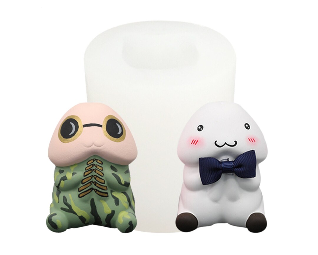 Epoxy Resin Molds Soap Mold 3D Silicone Cute Mold Cartoons Aroma ...