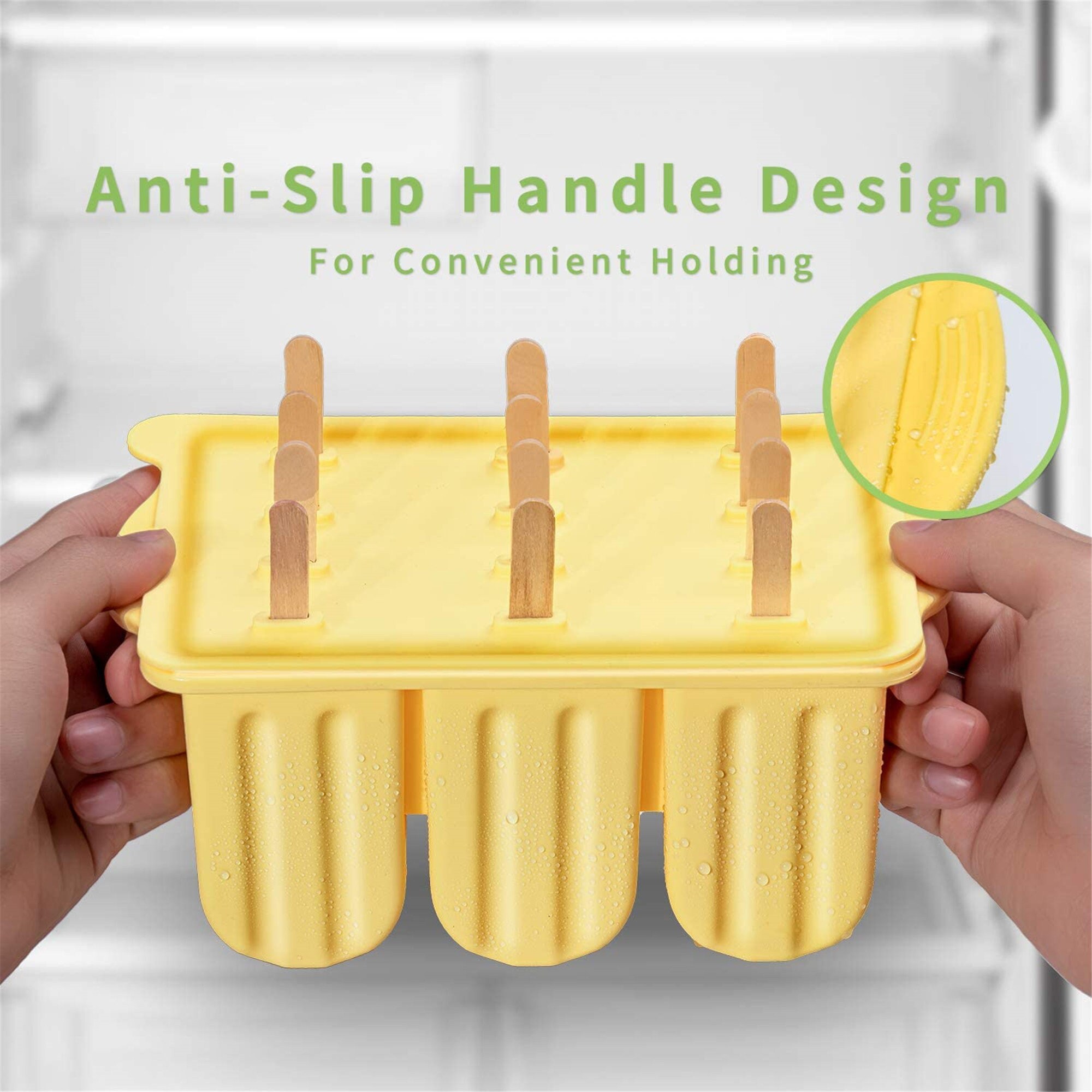 12 PCS Silicone Popsicle Molds Easy-release Bpa-free Popsicle | Etsy