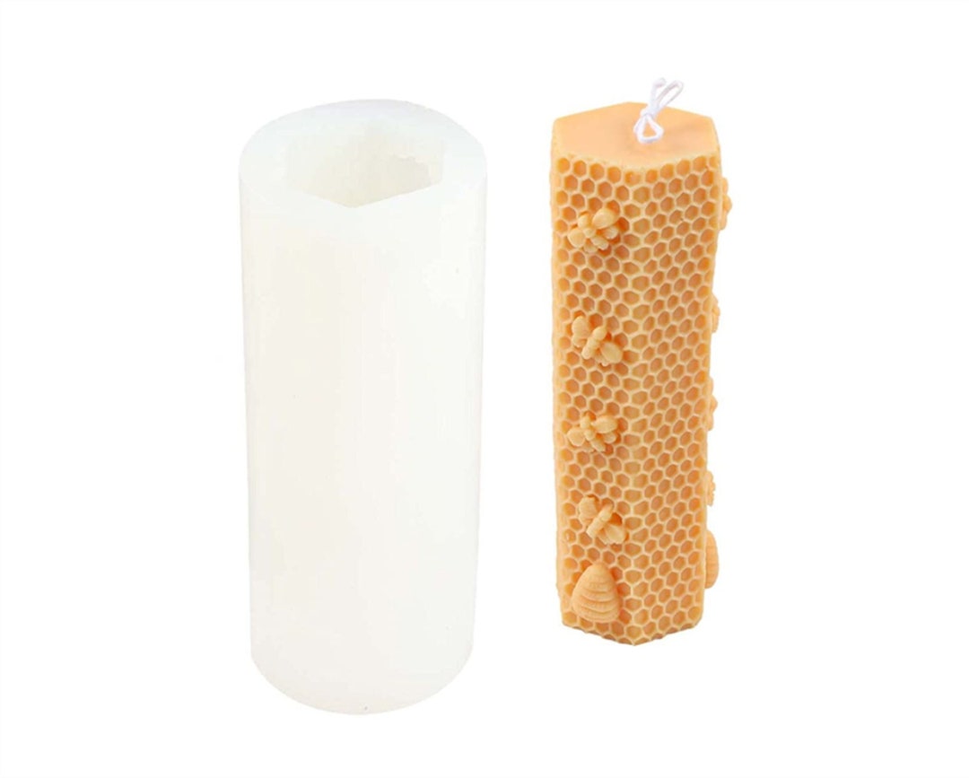 Bee Honeycomb Candle Molds, Beehive Silicone Mold - Etsy
