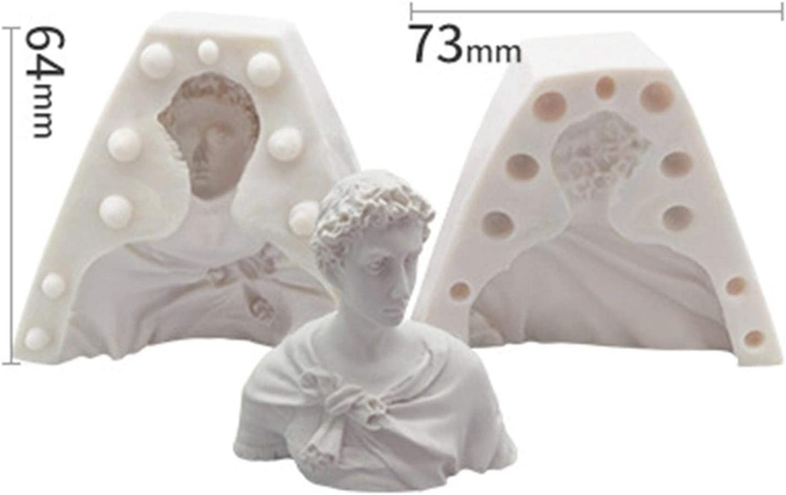 3D Bust Mould Venus Greek Mythology Sketch Plaster Silicone | Etsy