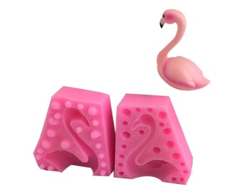 Flamingo Silicone Mould mold 'flamingos' by FPC Sugarcraft Resin Mold ...