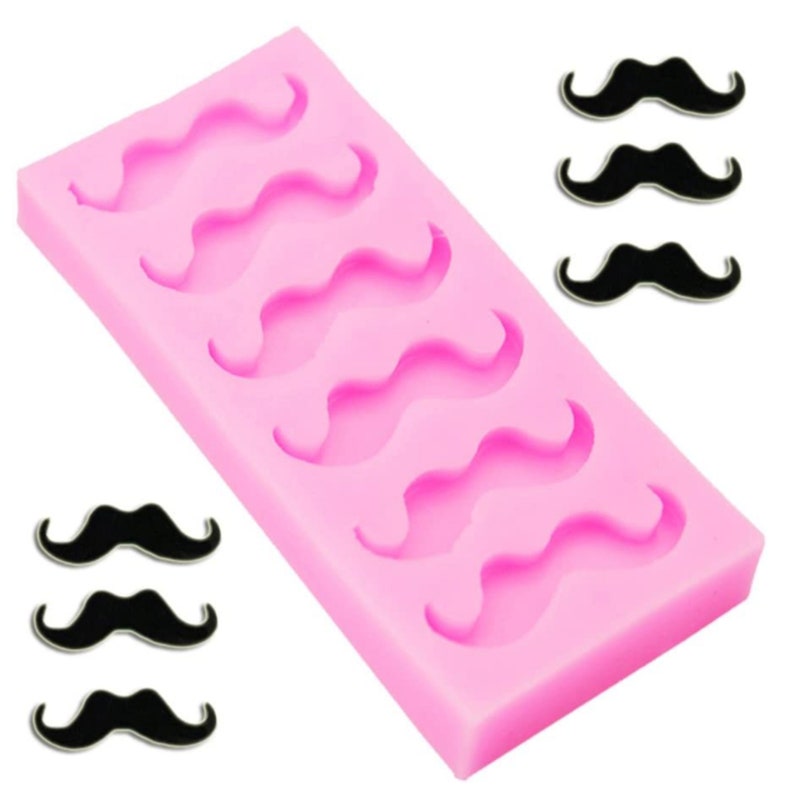 Molde bigotes - Etsy México