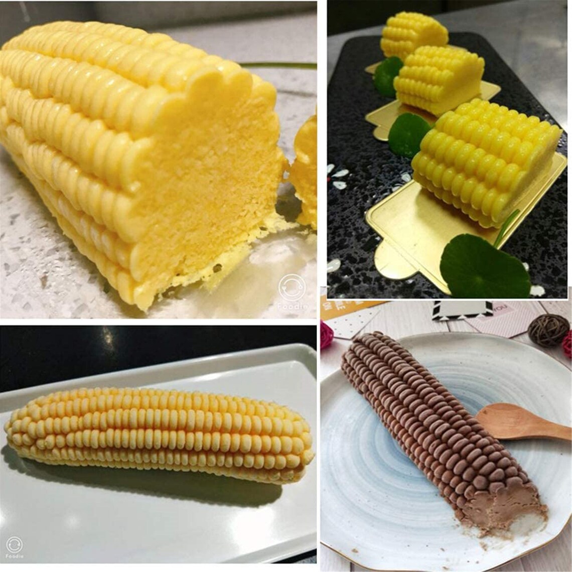 3D Corn Silicone Mold Mousse/cake/dessert Mold Kitchen Baking - Etsy
