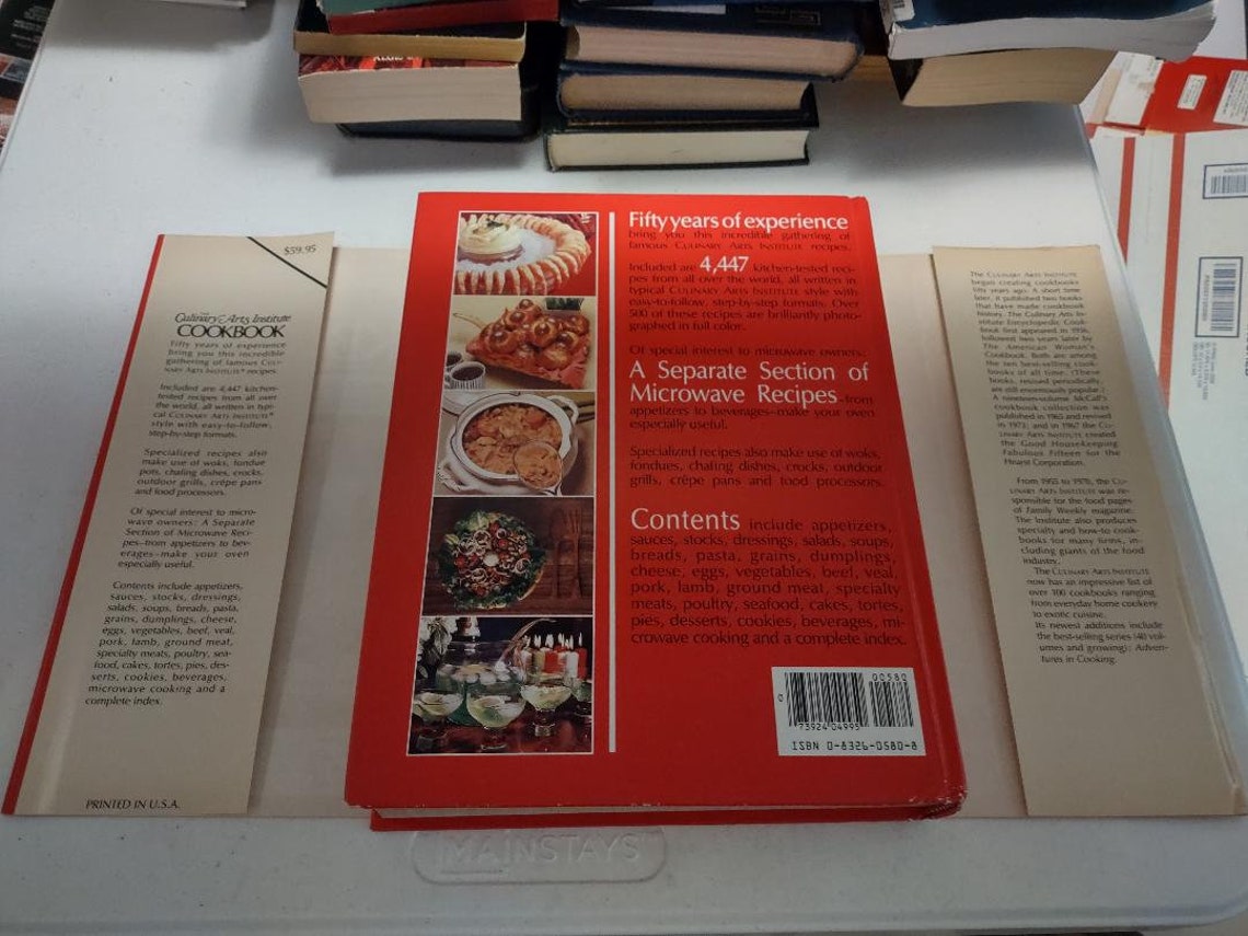 The Culinary Arts Institute Cookbook: an Encyclopedia of Over - Etsy