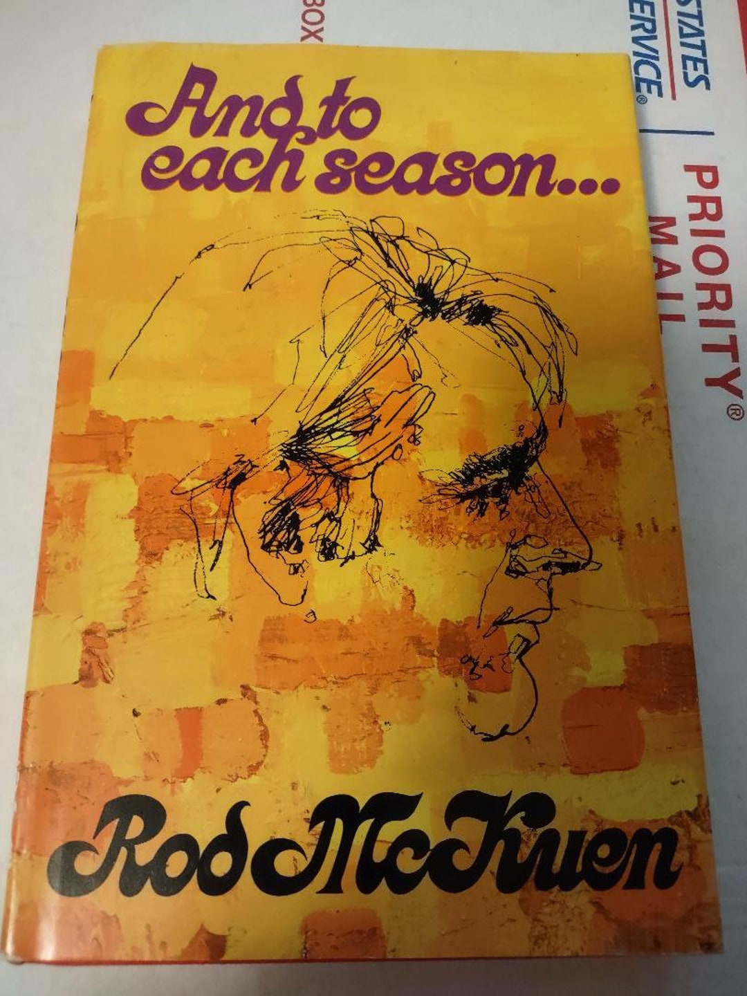 Rod Mckuen Poetry: and to Each Season, 1972 First Edition Hardcover - Etsy
