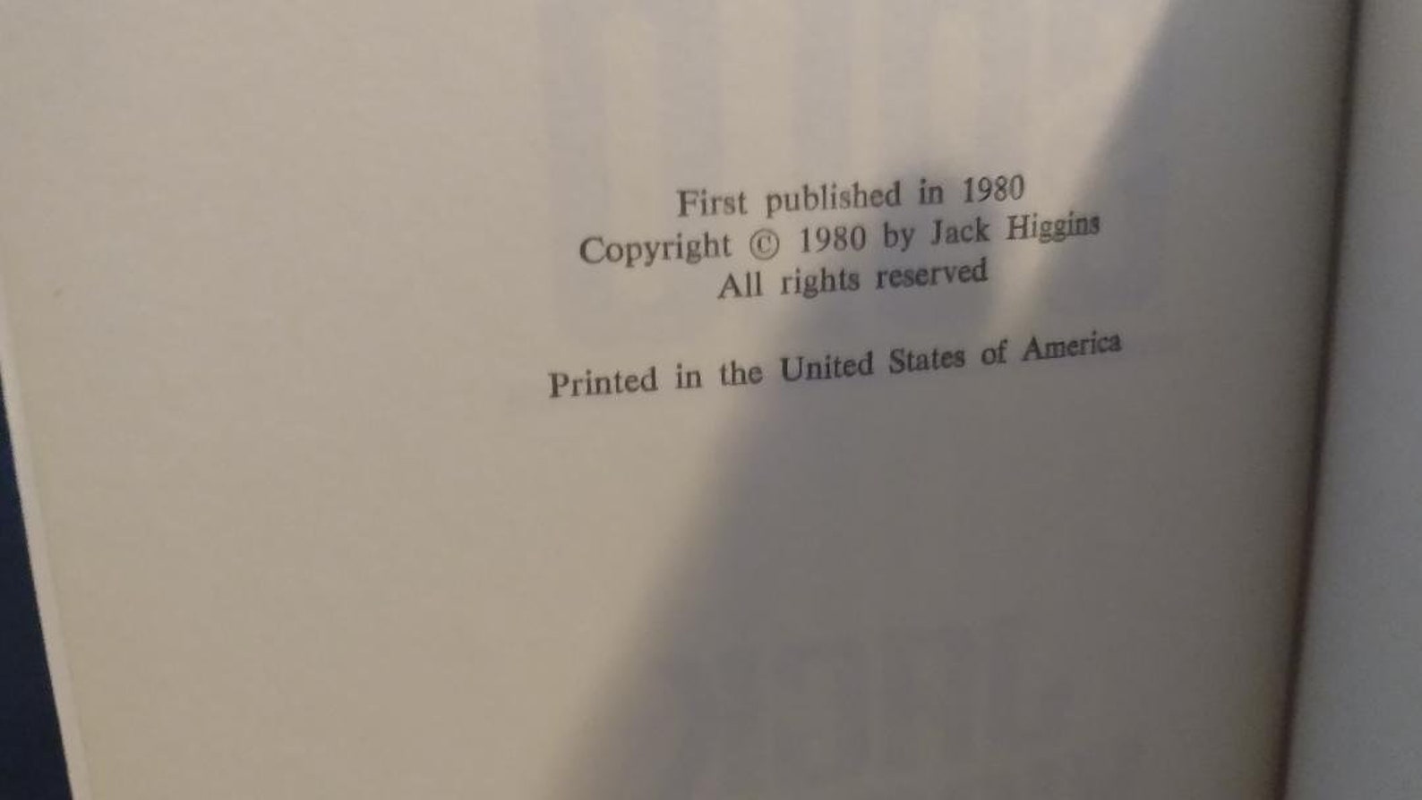First Edition SOLO by Jack Higgins Book Club Edition | Etsy