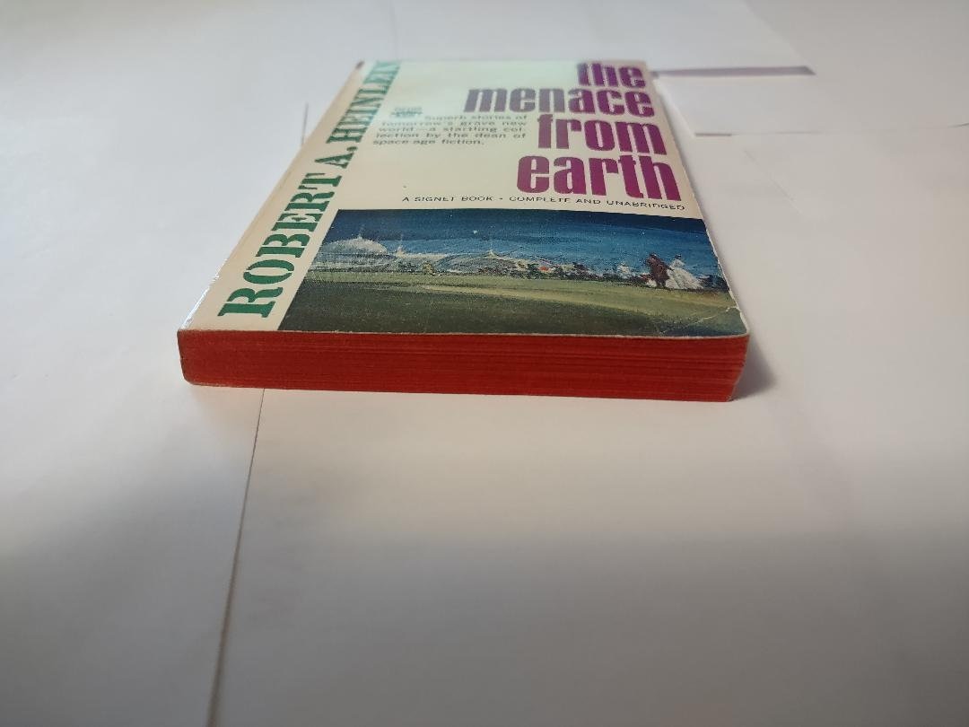 The Menace From Earth by Robert Heinlein Signet D2105 - Etsy