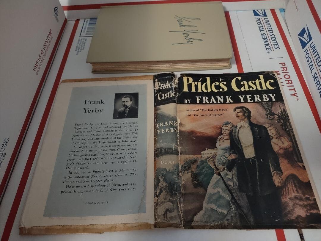 Pride's Castle by Frank Yerby 1949 Hardcover, Historical Fiction ...