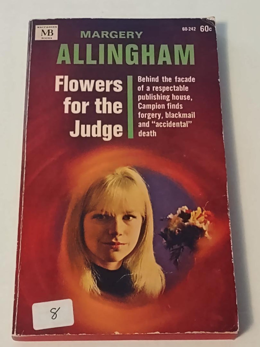 Flowers For The Judge By Margery Allingham 1966 Paperback Forgery