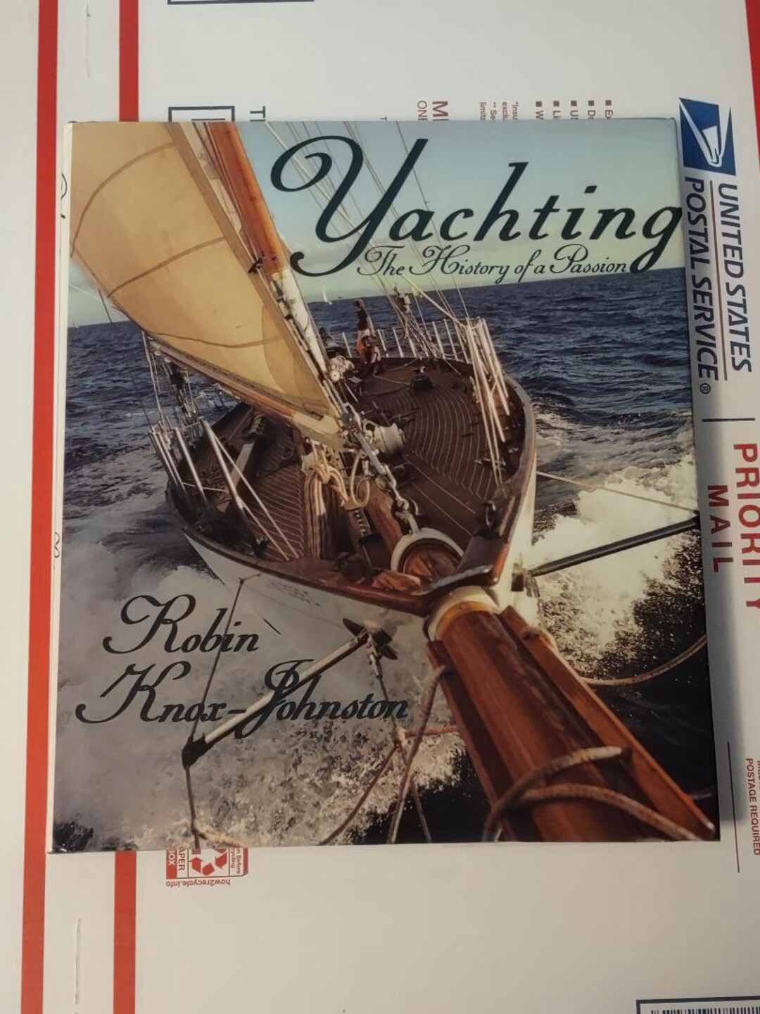 Yachting History Book: 1990 First Edition, Illustrated - Etsy