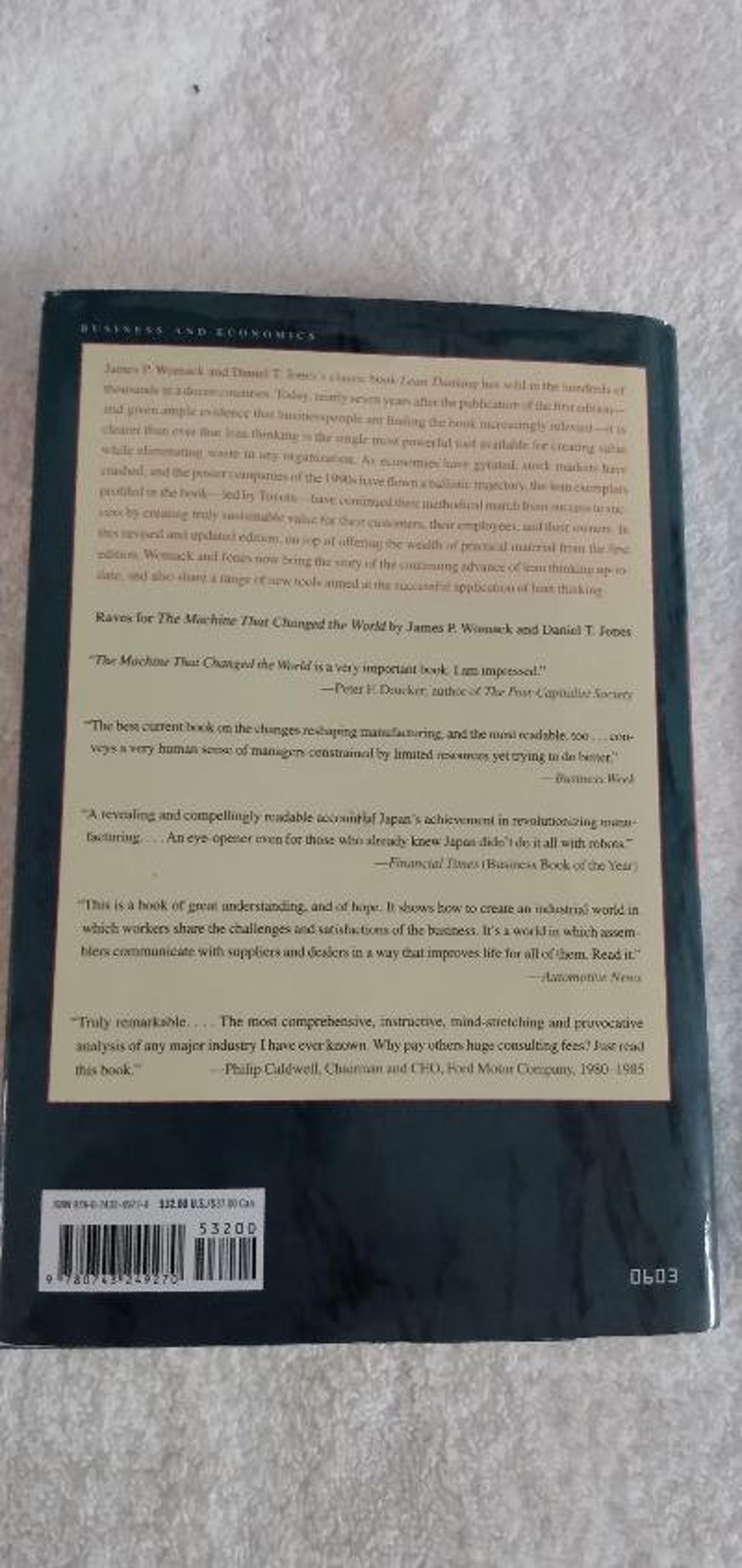 Lean Thinking: Banish Waste and Create Wealth in Your | Etsy