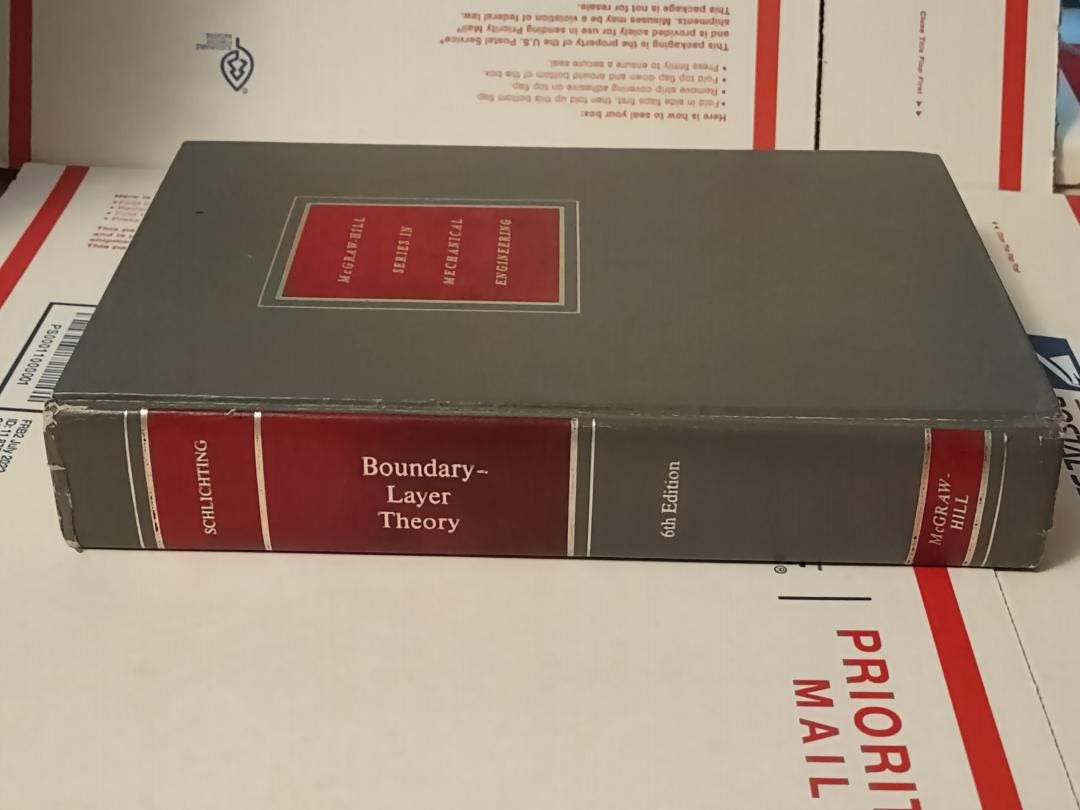 Boundary-layer Theory (mcgraw-hill Series Mechanical Engineering) by ...