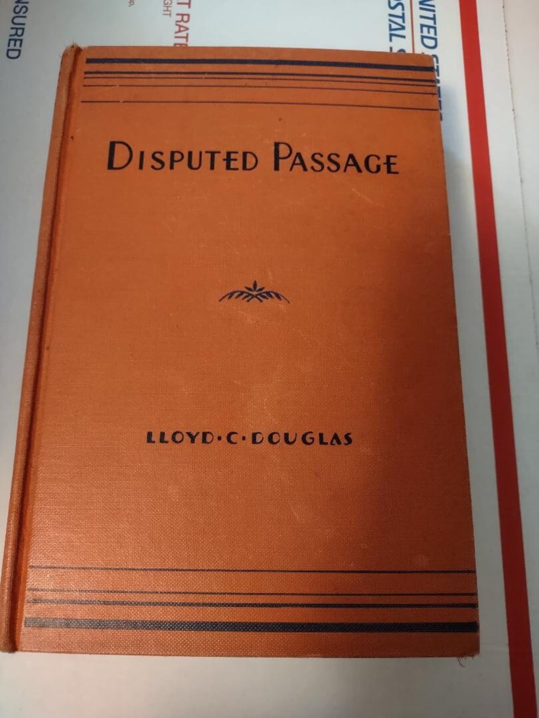 Disputed Passages by Lloyd C. Douglas 1939 Hardcover, Medical Fiction ...