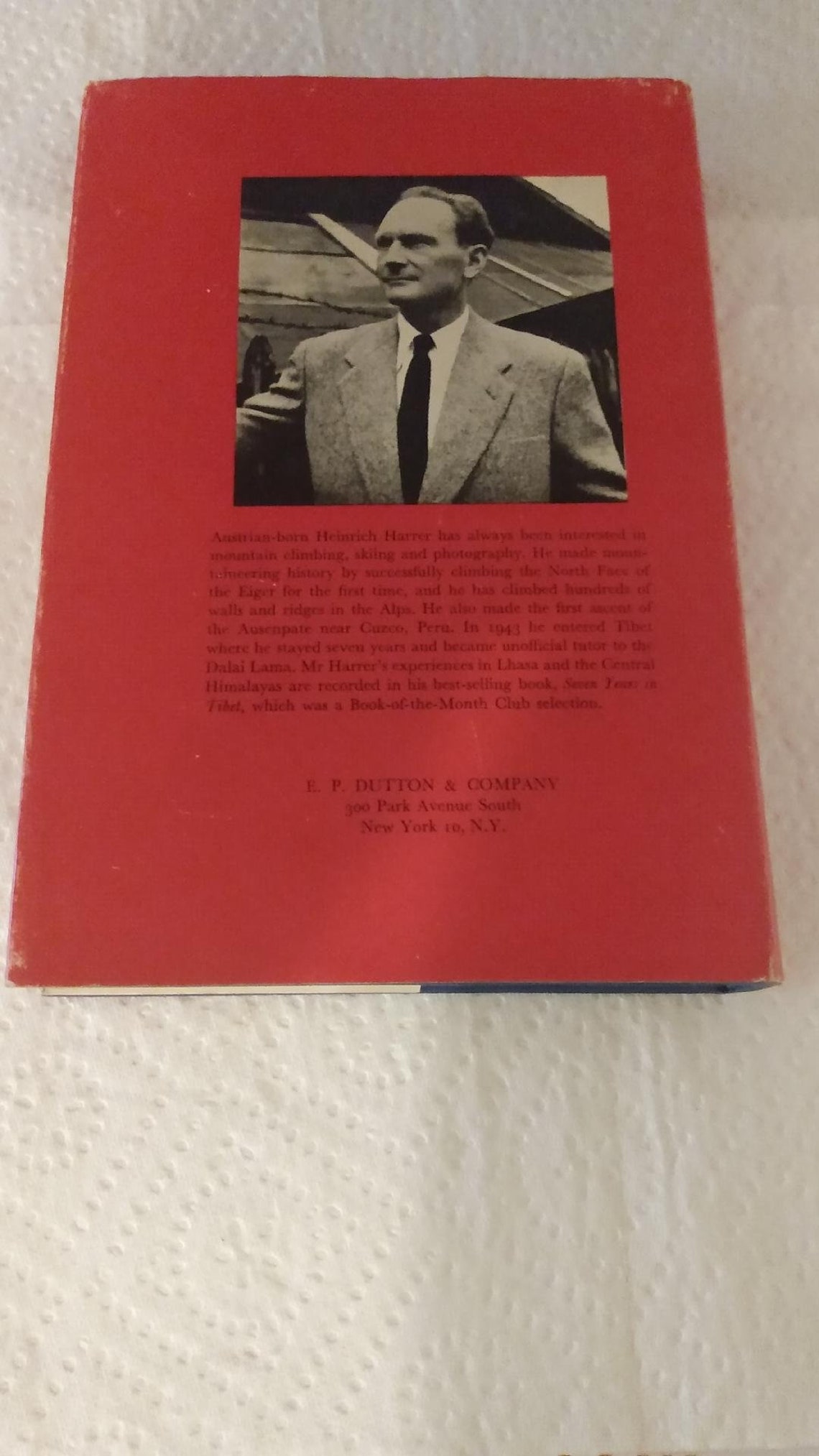 First Edition - the White Spider: the Story of the North Face of the ...